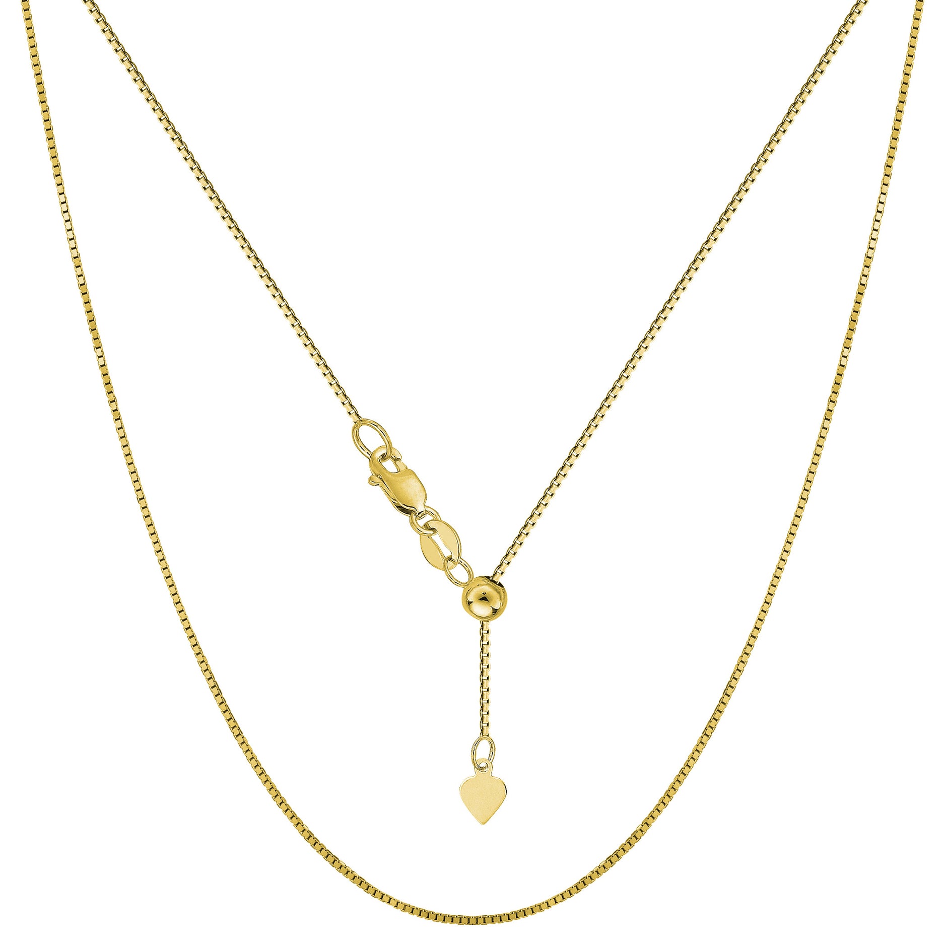 Gold Adjustable Chain Necklaces for Women by JewelryAffairs